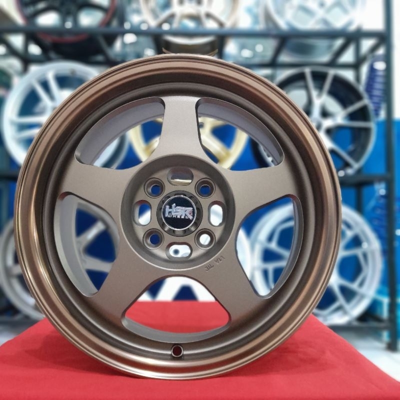Jual Velg Mobil Murah Hsr Gobo Ring 15 Pcd 4x100 Agya Vios Brio Corolla City Freed Dll | Shopee ...