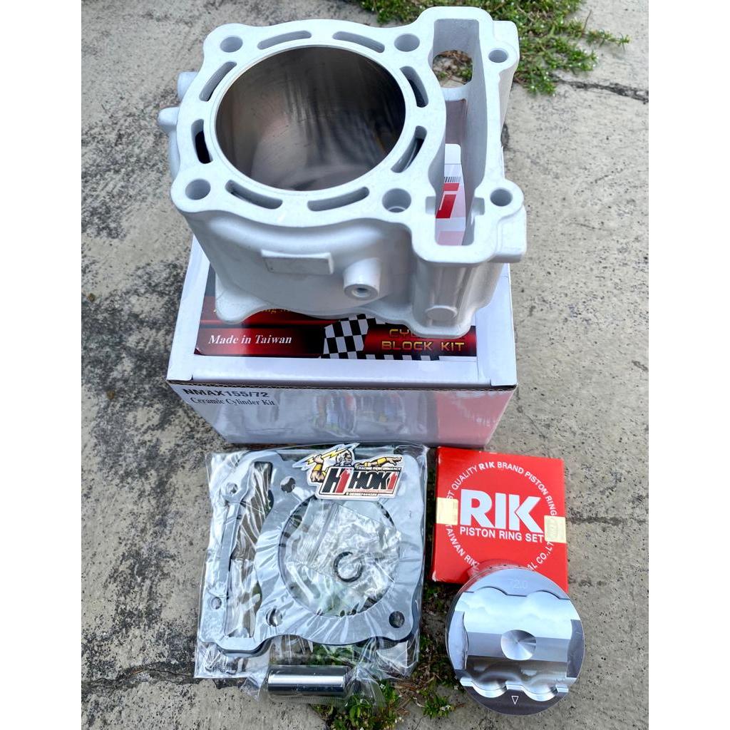Jual Blok Bore Up Nmax New Old Aerox 155 Lexi R15 Vva WR155 72mm 250cc ...