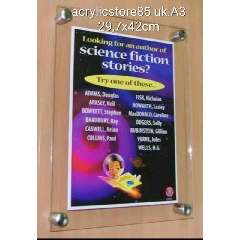 Jual Acrylic XT Frame ukuran A3, 29,7cm x 42cm (2mm) | Shopee Indonesia