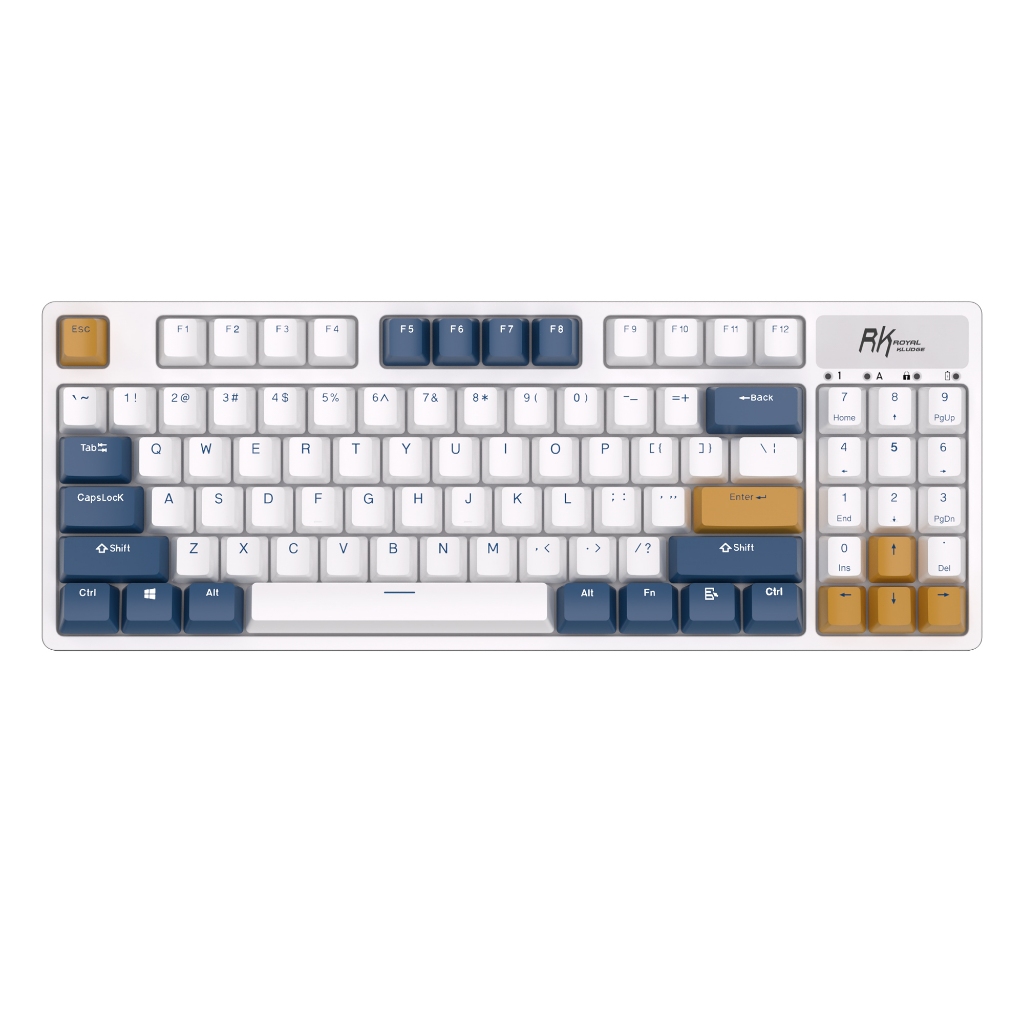Jual Royal Kludge RK 89 White 89 Key Gaming Keyboard | Shopee Indonesia