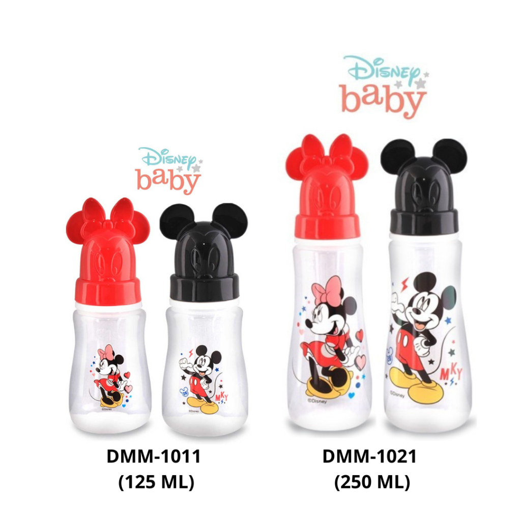 Jual Lustybunny Botol Susu Disney Mickey Minnie Bottle Dot Bayi 125ml ...