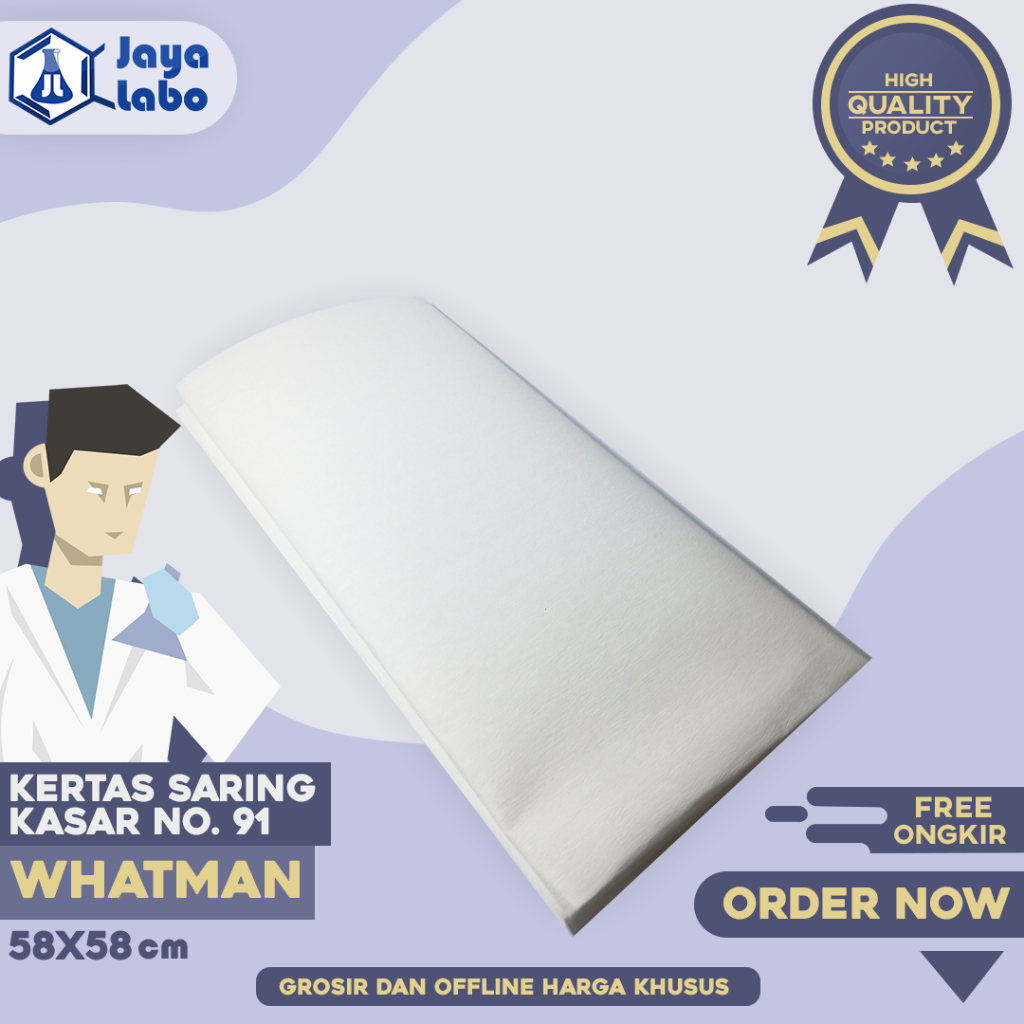 Jual Kertas Saring Whatman 58 x 58 cm (Halus / Kasar) | Shopee Indonesia