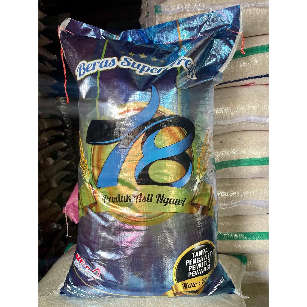 Jual BERAS CAP 78 ASLI NGAWI 20 KG | Shopee Indonesia