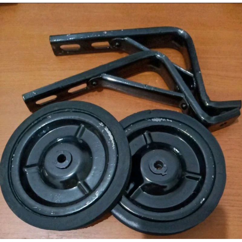 Jual roda samping sepeda bmx mini ukuran 12/16/ 18/20 model besi plat ...