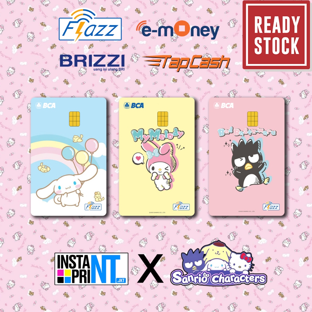 Jual SANRIO EDITION / KUROMI Emoney Mandiri Flazz BCA gen 2 Brizzi ...