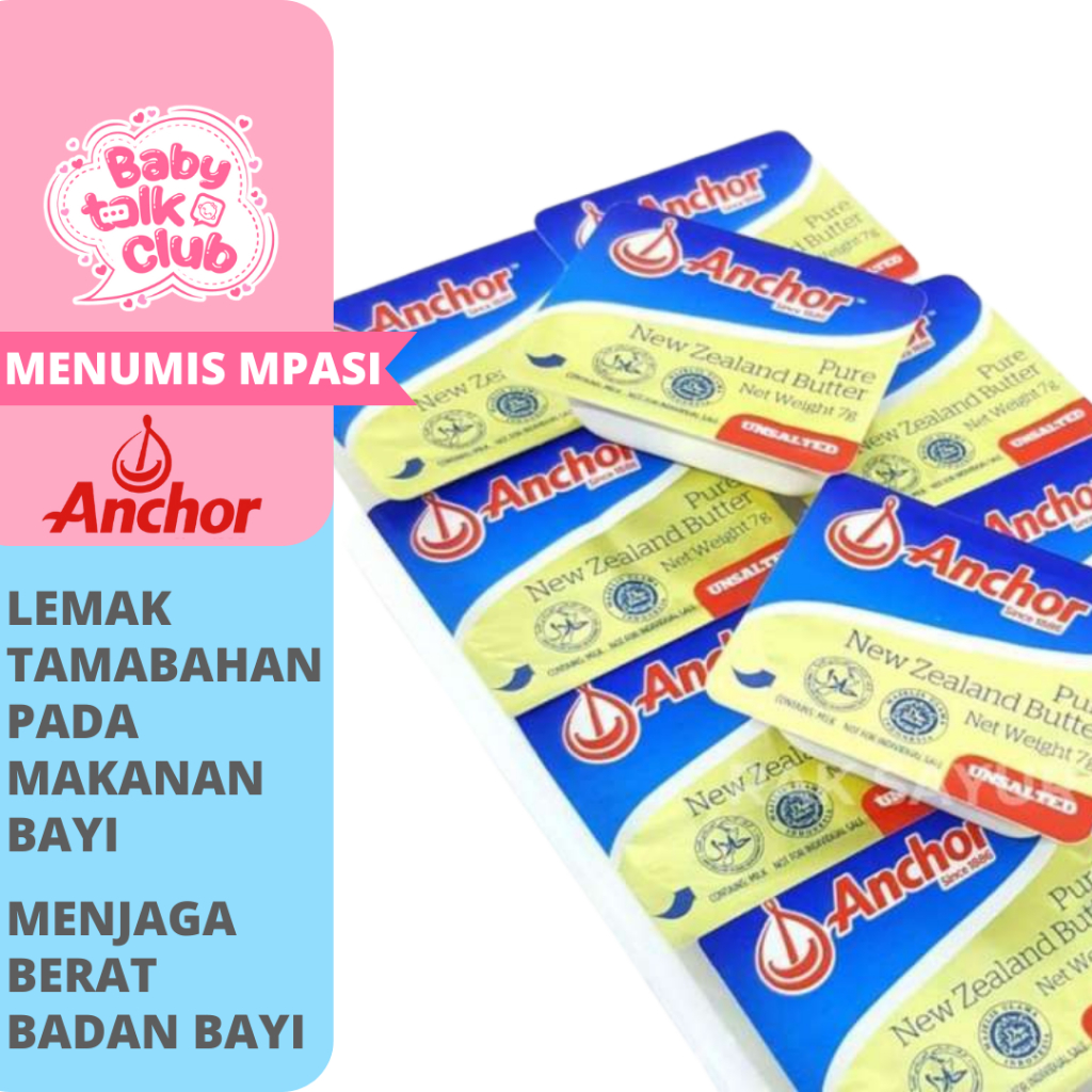 Jual Anchor Unsalted/Salted Butter MPASI - Unsalted / Salted Anchor ...