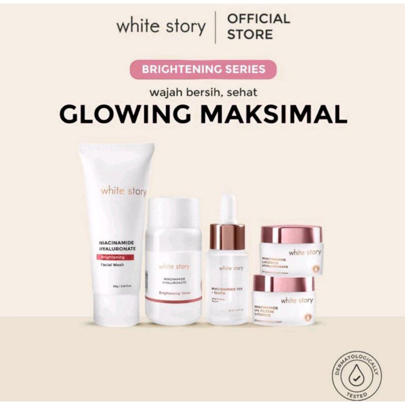 Jual WHITE STORY Brightening Series - Paket Mencerahkan Wajah dan Rawat ...