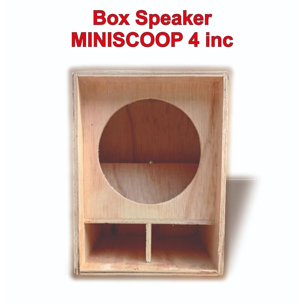 Jual Box speaker 4 inch miniscop triplek 9mm | Shopee Indonesia
