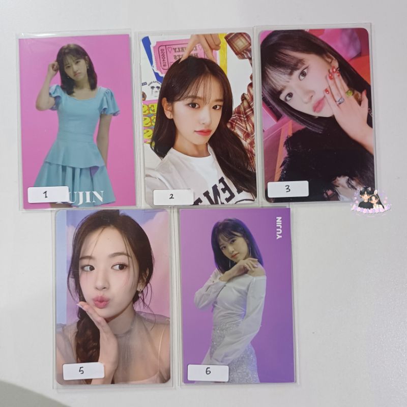 Jual OFFICIAL PHOTOCARD YUJIN - IVE IZONE | Shopee Indonesia