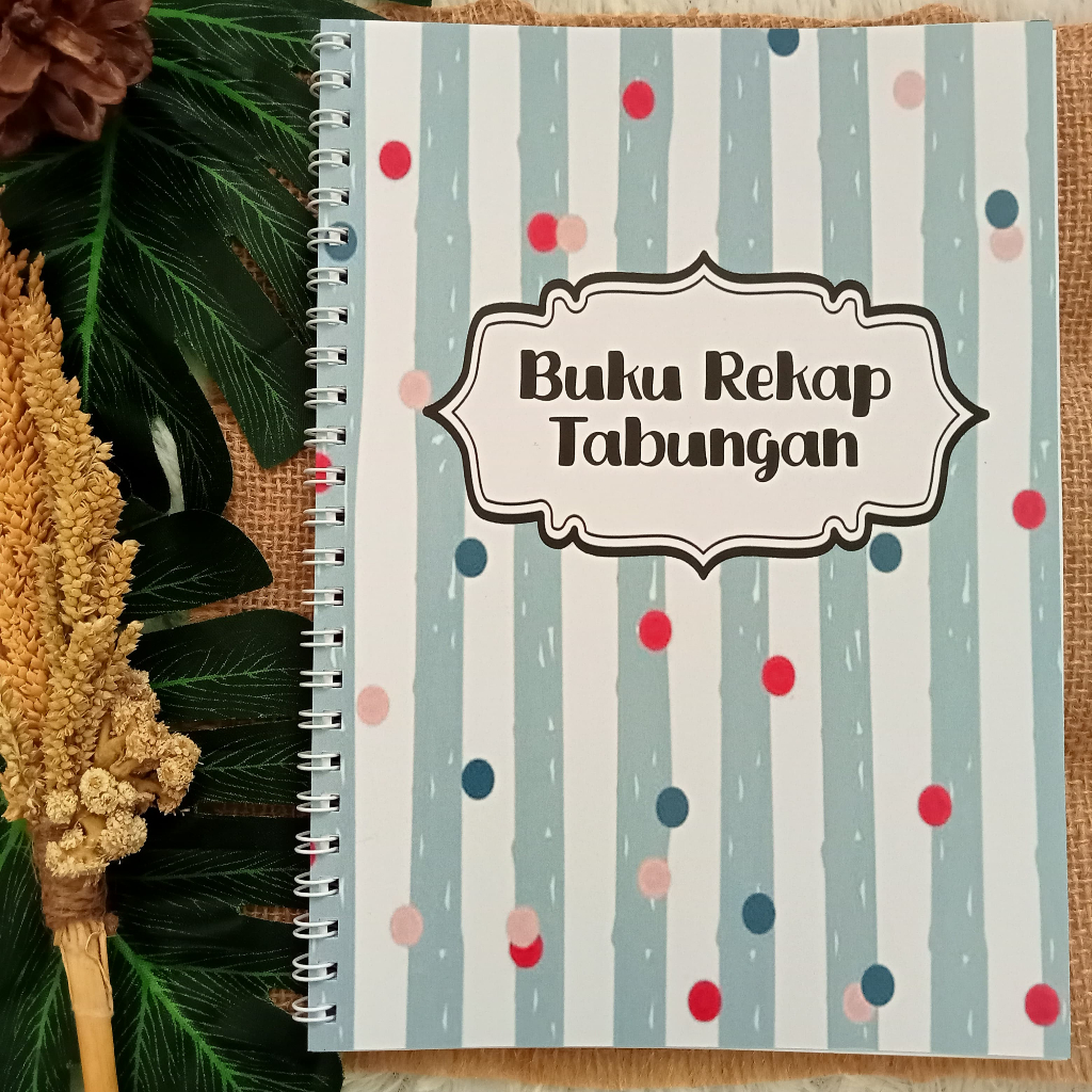 Jual ES88 BUKU REKAP TABUNGAN HARIAN JILID SPIRAL 100HAL NON-CUSTOM ...