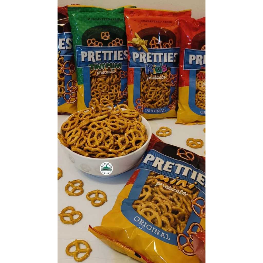 Jual VENUS PRETTIES PRETZELS Turkiye Biscuit Import Halal Waffle Kids ...