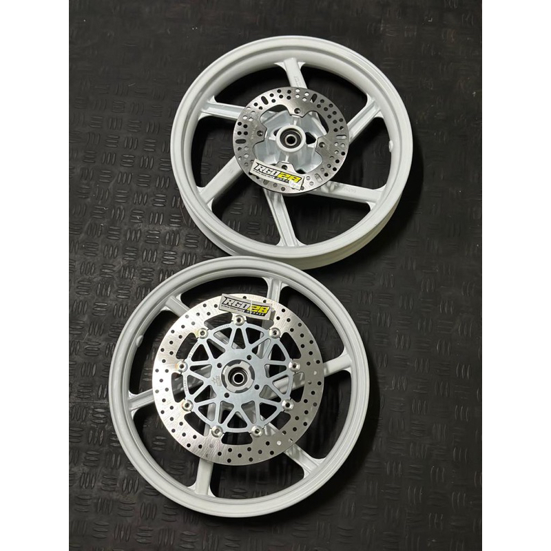 Jual velg replika nf4 ns1 uk 185/250 pnp ninja r rr ss disk depan pakai ...