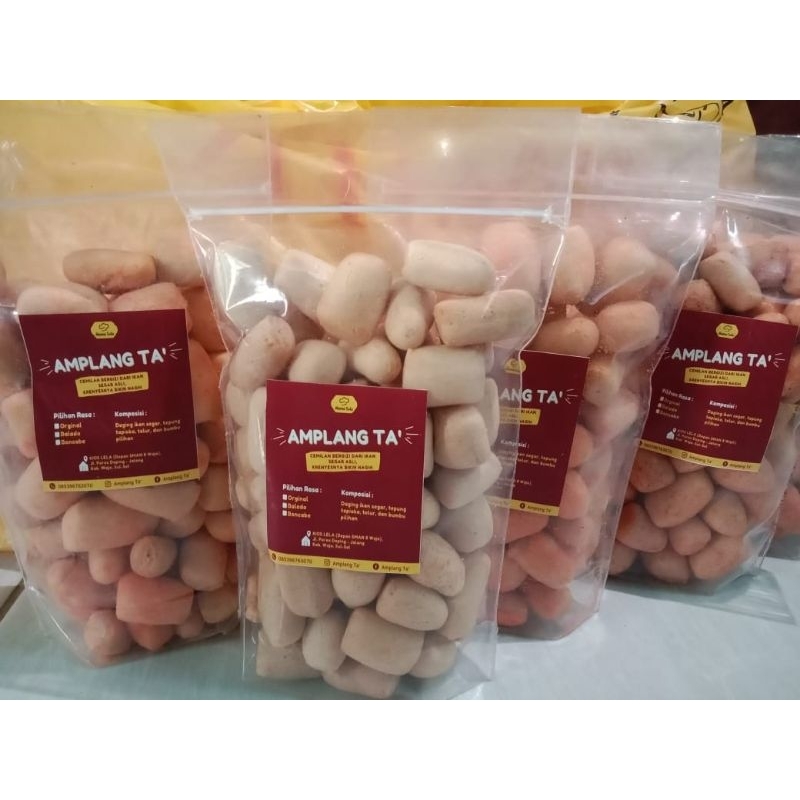 Jual Amplang Ikan bandeng Segar Asli (75gram) | Shopee Indonesia