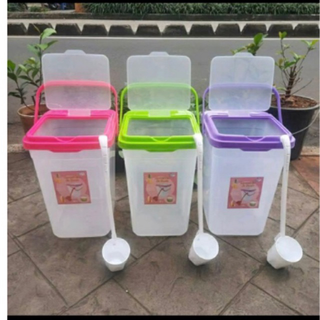 Jual tempat es buah / aquarium es buah ukuran 15Liter - 25 liter ...