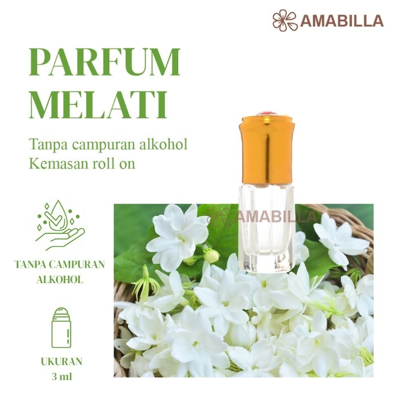 Jual Parfum Aroma MELATI KERATON Original Non Alkohol 3ml 6ml 12ml ...