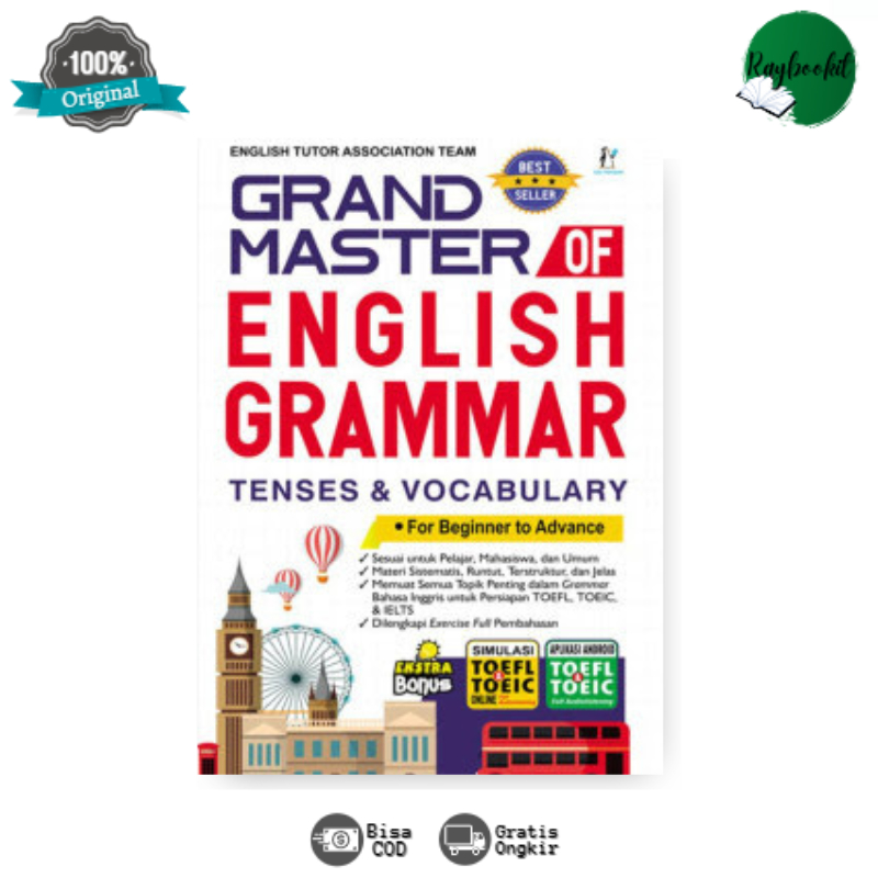 Jual Buku Grand Master Of English Grammar Tenses & Vocabulary - Kompas ...