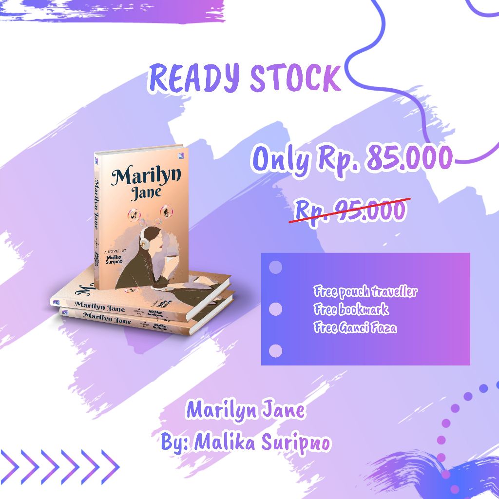 Jual Marilyn Jane-Novel Faza Citra Production | Shopee Indonesia
