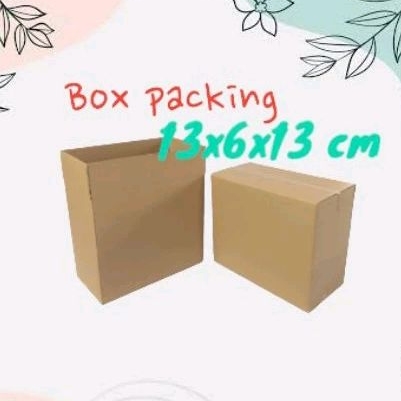 Jual Kardus packing ukuran 13x6x13 cm dus recycle packaging kecil ...