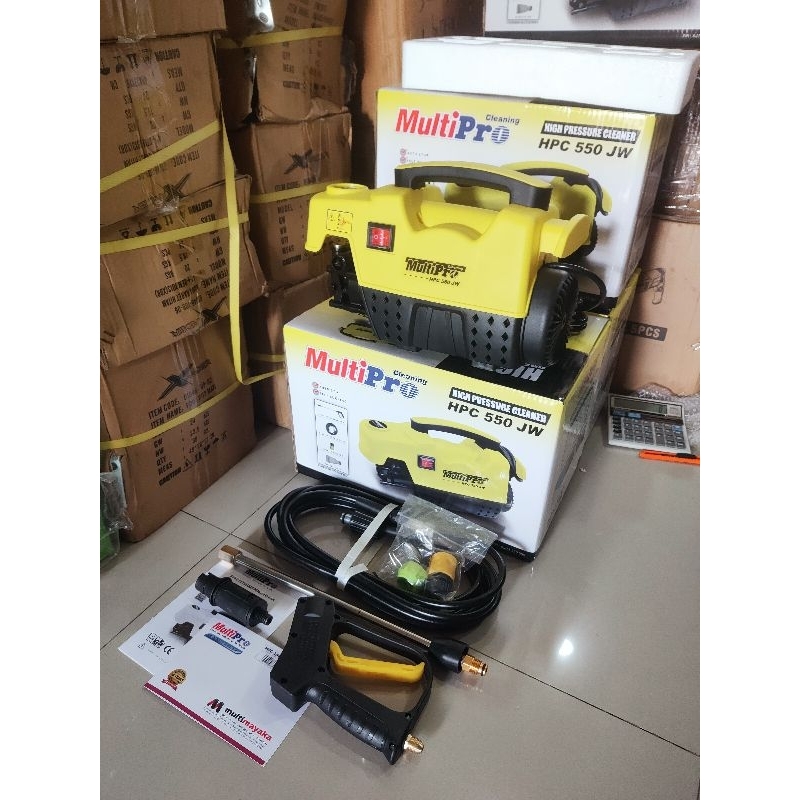 Jual Mesin cuci AC MULTIPRO HPC 550 JW 40 - 50 bar Jet cleaner induksi ...