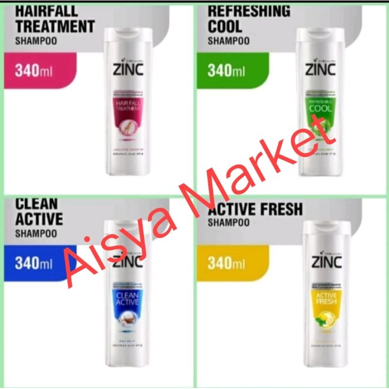 Jual zinc sampo/ Zinc Shampoo 340ml / shampoo zinc | Shopee Indonesia