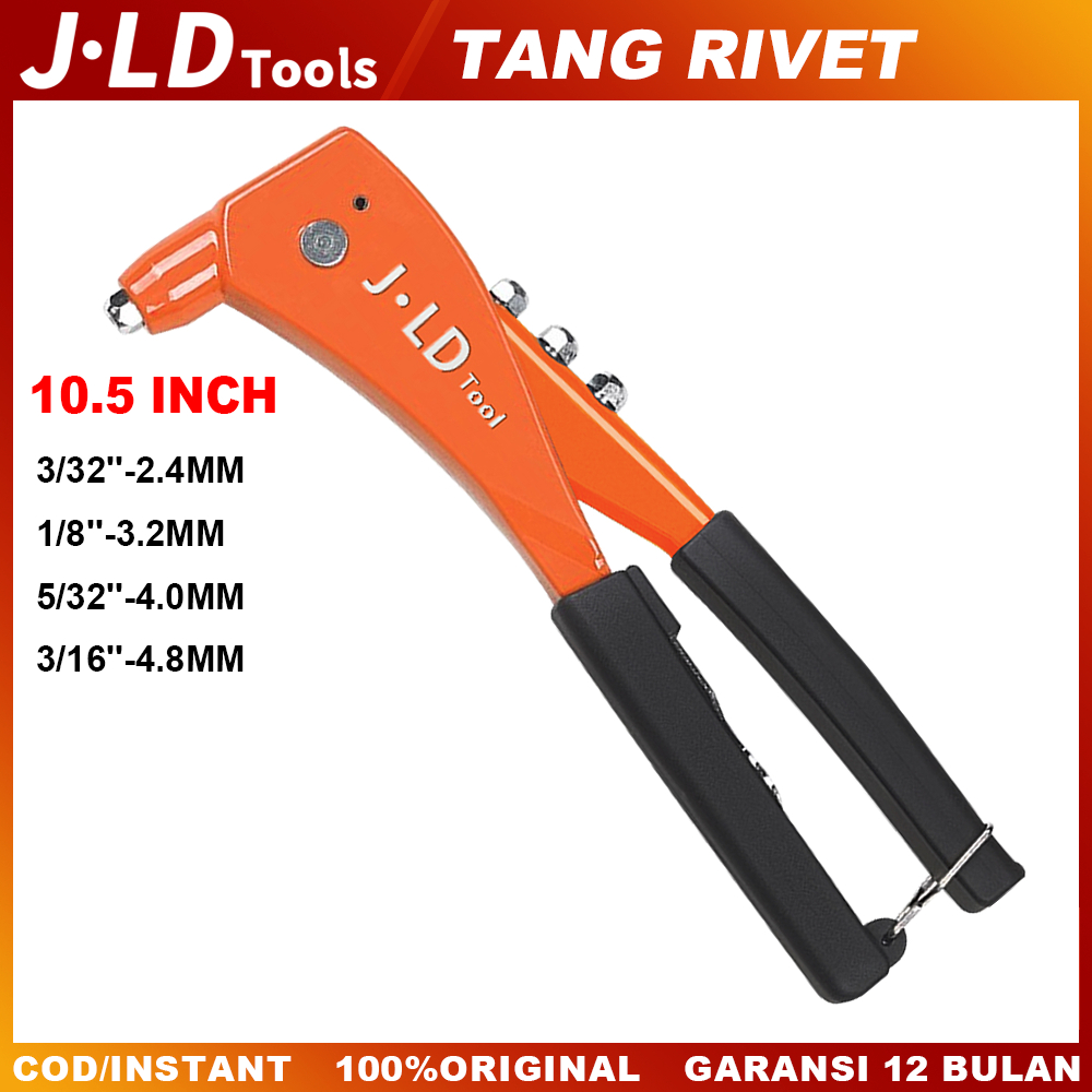 Jual JLD Tang Rivet/10.5 inch Tang paku rivet/2.4-4.8mm/Hand Riveter ...