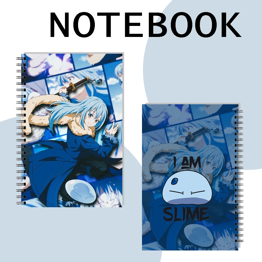 Jual Notebook Rimuru Tempest Anime Spiral Notebook Slime Anime | Shopee ...