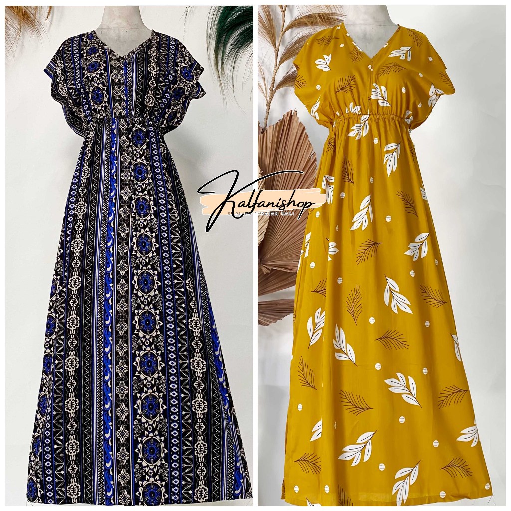 Jual Daster Dress Manohara Bali Etnik Joana | Shopee Indonesia