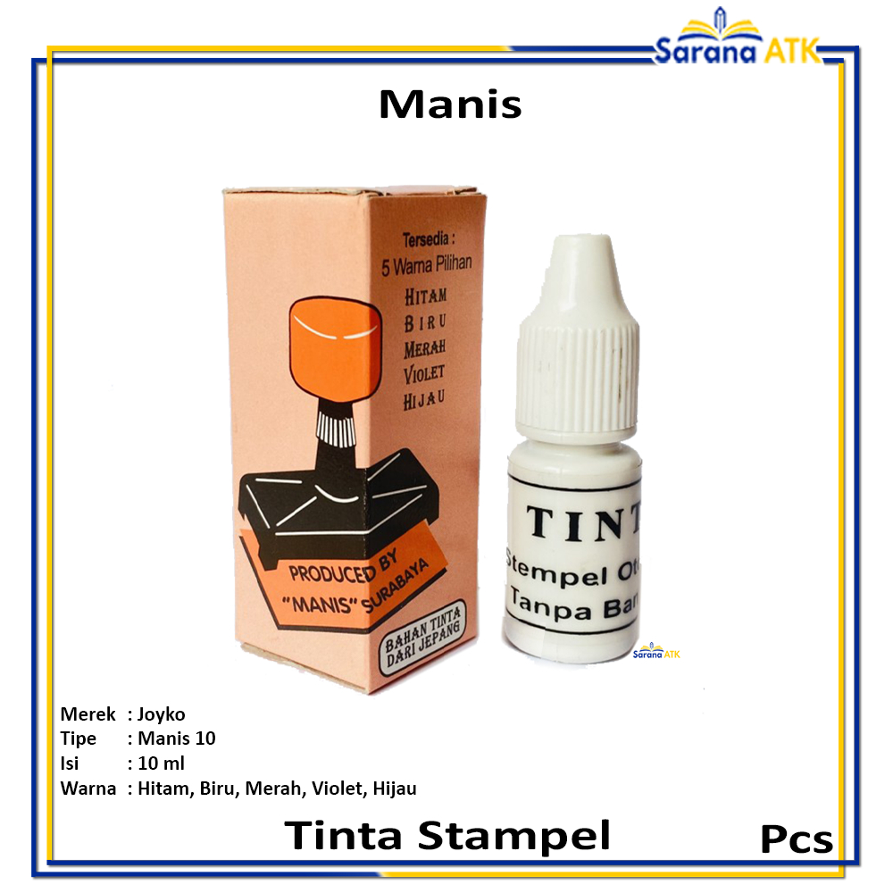 Jual Manis - Tinta Manis Tanpa Bantalan - Pcs | Shopee Indonesia