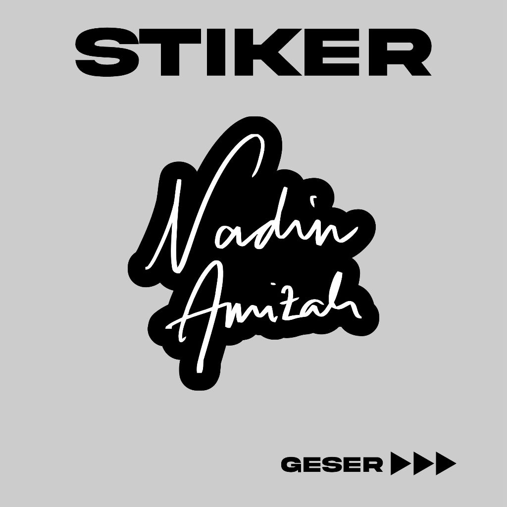 Jual Sticker Nadin Amizah 3biji | Shopee Indonesia