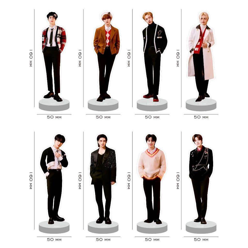 Jual STRAY KIDS XMAS STANDEE FIGURE KPOP BOYBAND STRAYKIDS | Shopee ...