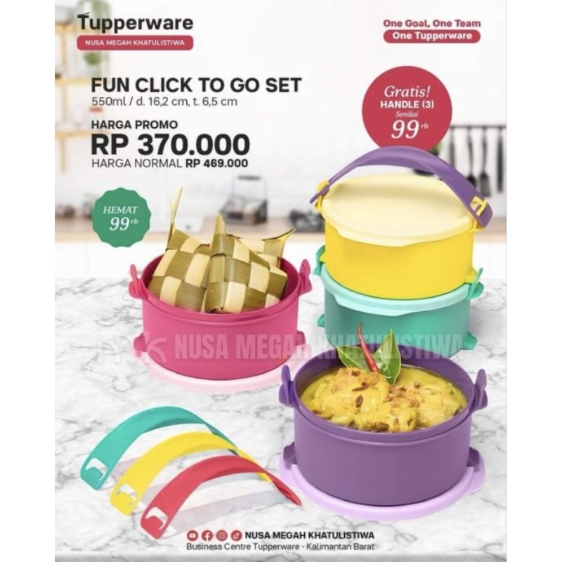 Jual Click To go Round Set | Shopee Indonesia