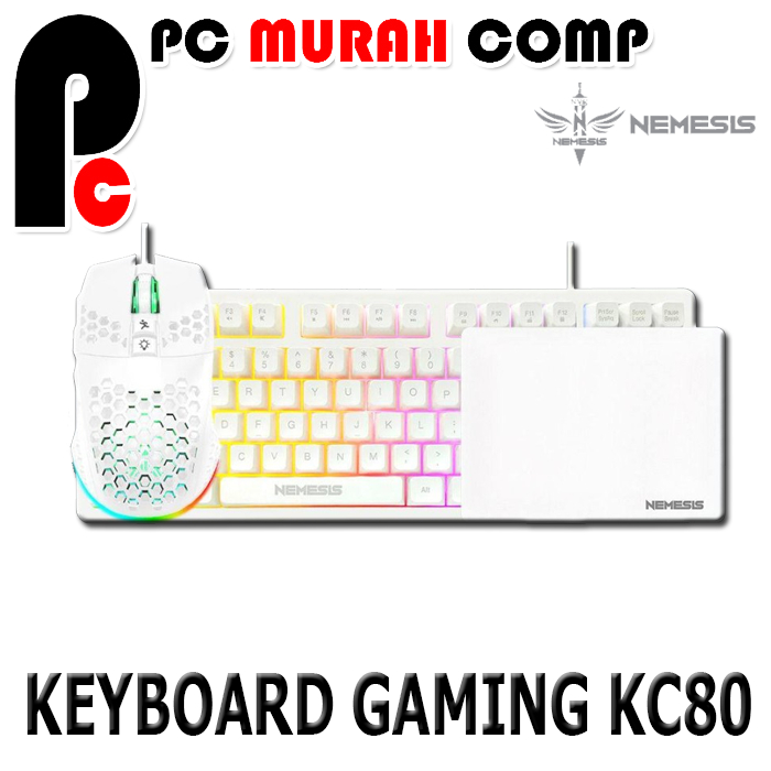 Jual Keyboard Gaming Nemesis kc 80/Combo NYX | Shopee Indonesia
