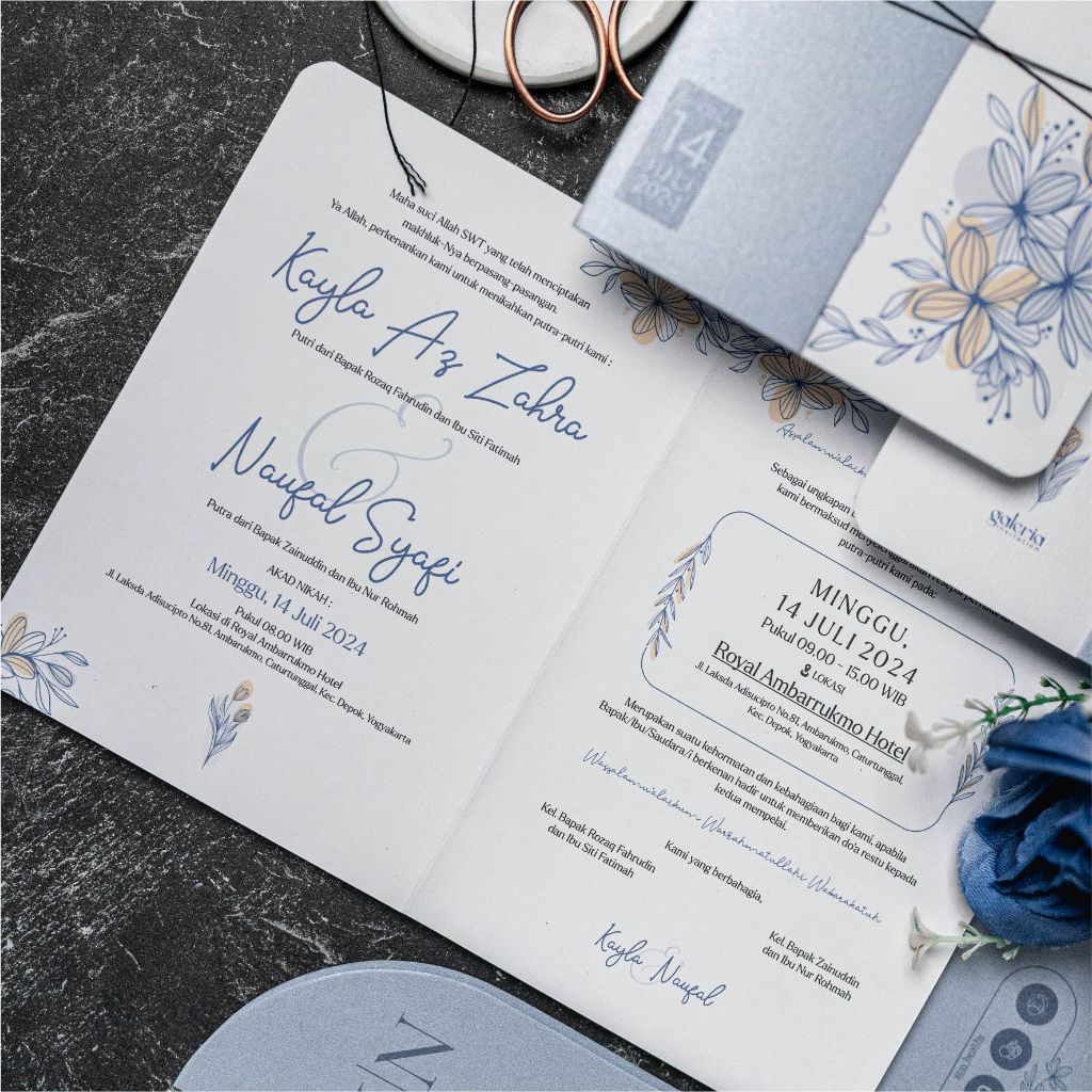 Jual Undangan Pernikahan aesthetic I Grace pack I by Cerita Undangan ...