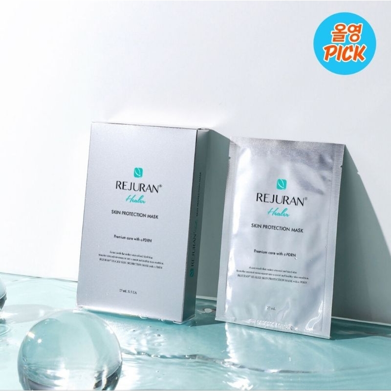 Jual SALE Rejuran Healer Skin Protection Mask masker korea 5 sheet ...