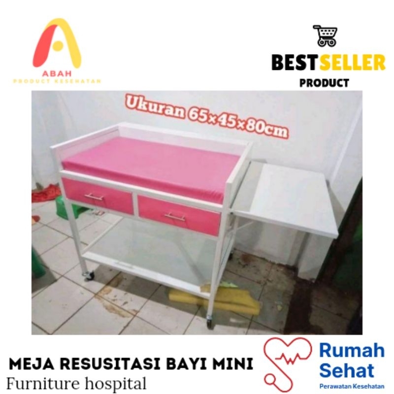 Jual Meja resusitasi bayi/Baby table new klinik kebidanan | Shopee ...