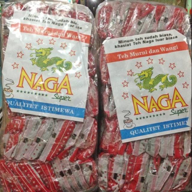 Jual 1212 COD Teh Naga Asli khas Kota Malang oleh oleh isi 5 pack teh ...