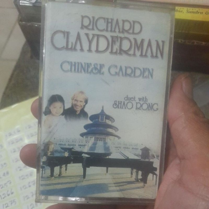 Jual kaset pita richard clayderman chinesse garden duet with shao rong ...