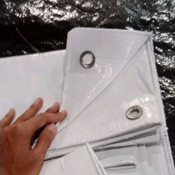 Jual terpal putih a8 korea harga per meter persegi (1x1) | Shopee Indonesia