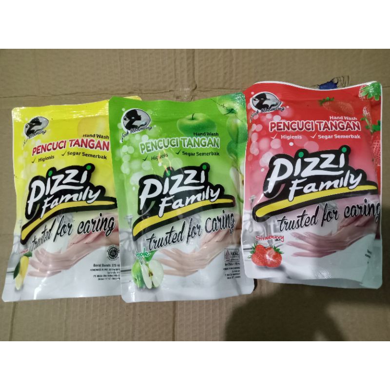 Jual Pizzi Family sabun cuci tangan 375ml | Shopee Indonesia