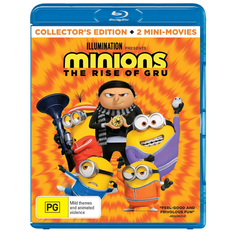Jual Minions Rise Of The Gru bluray disc True HD BD lokal | Shopee ...