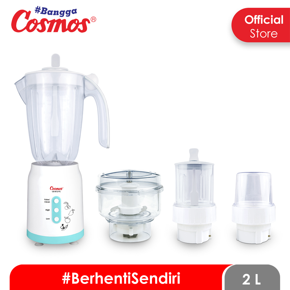 Jual Blender Chopper Set Cosmos Blenz CB-812 PC dengan chopper (Pelumat ...