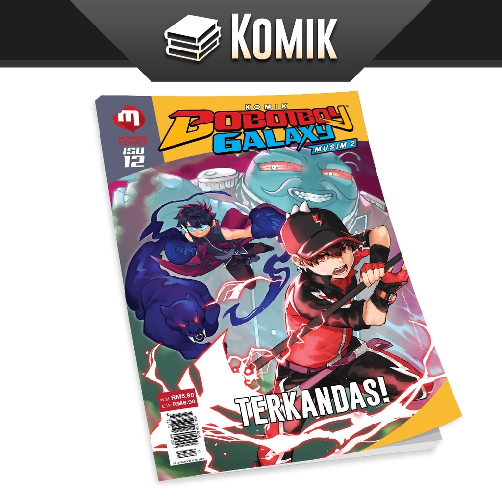 Jual Komik Boboiboy Galaxy Musim 2 Isu 1 Isu 27 Shopee Indonesia 0290