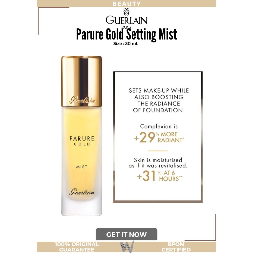 Jual GUERLAIN Parure Gold Setting Mist | Shopee Indonesia