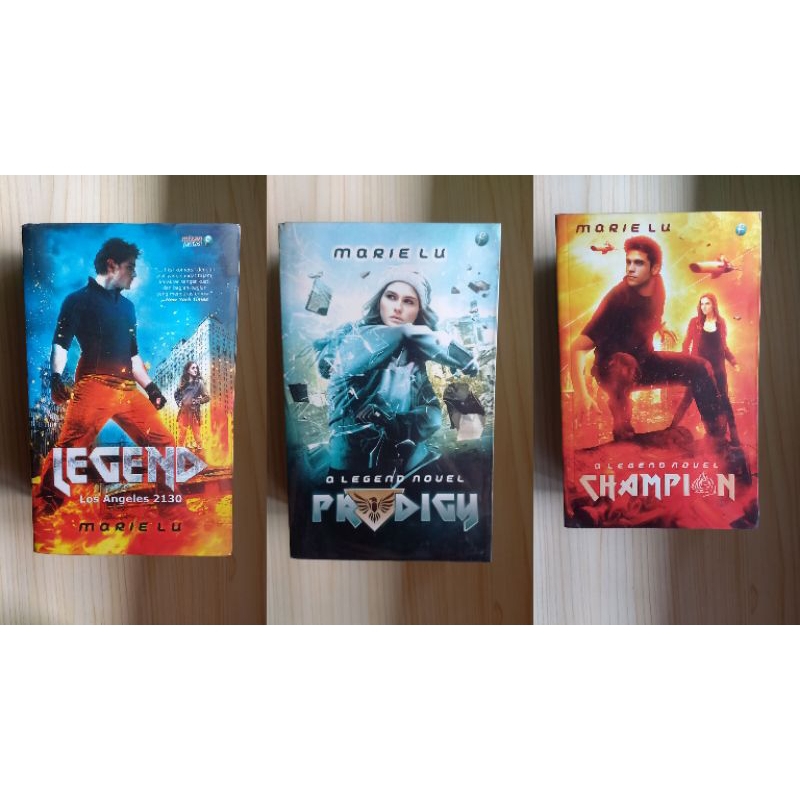 Jual [Preloved] Trilogy Legend Series by Marie Lu (Legend, Prodigy ...