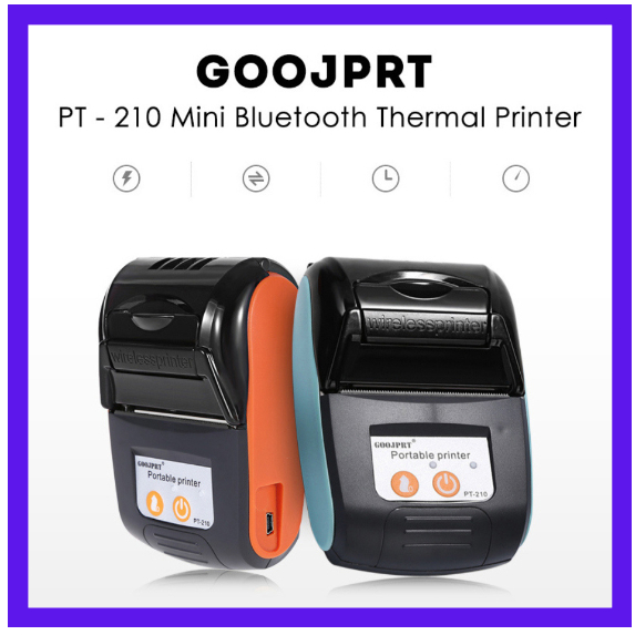 Jual GOOJPRT Bluetooth Thermal Receipt Printer 57mm - POS LITE - Black ...