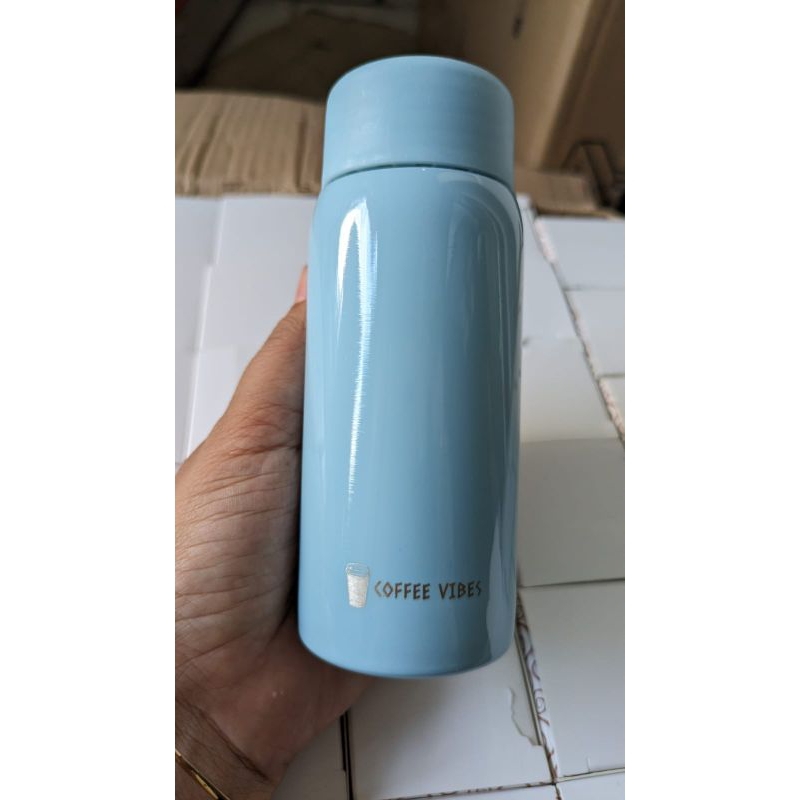 Jual Termos mini 150 ml coffee vibes air panas & air dingin, bisa ...