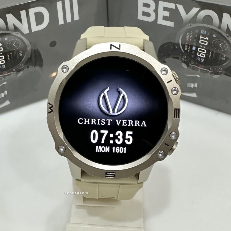 Jual Jam Tangan SmartWatch CHRIST VERRA CV BEYOND 033H-BEIGE Original ...