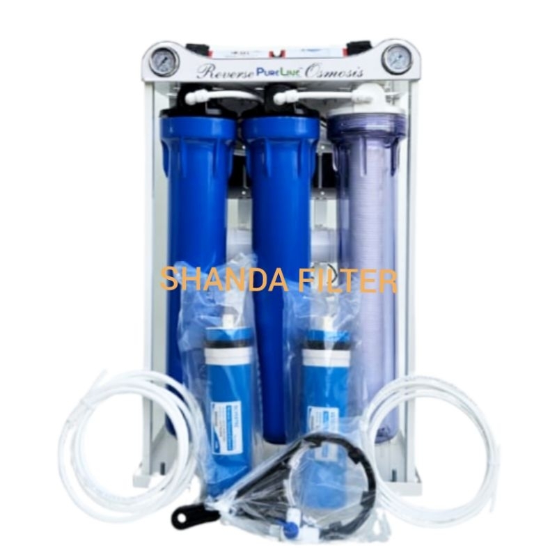 Jual Mesin RO Pureline 1000 Gpd 5 Step / Reverse Osmosis Filter Air ...