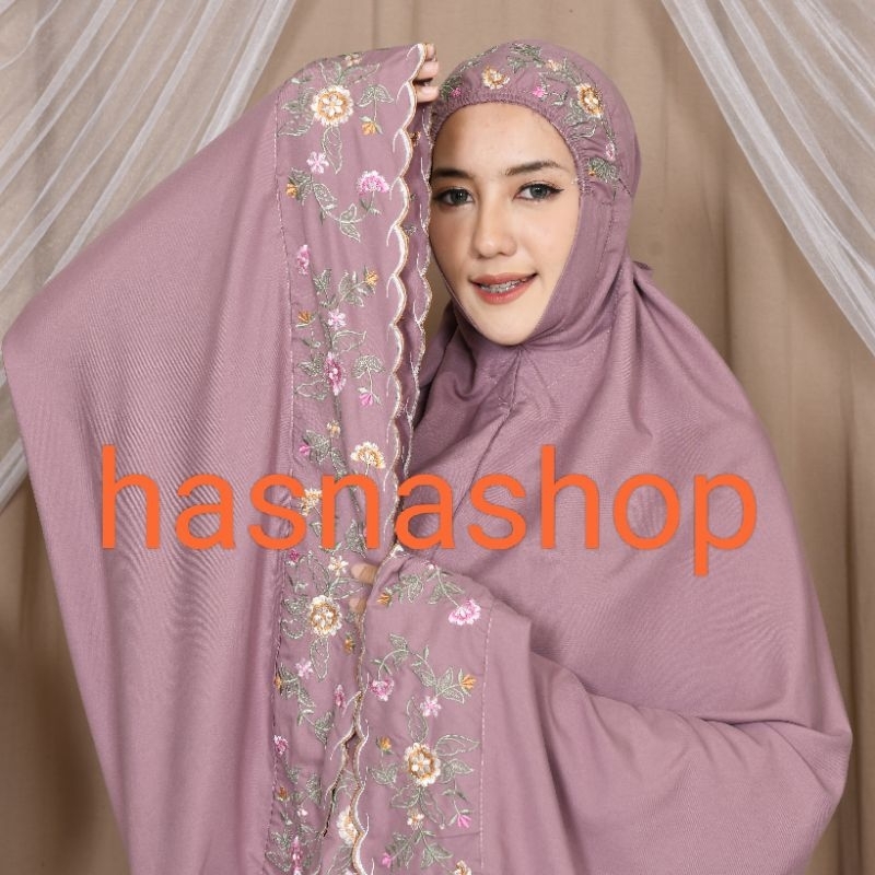 Jual Mukena Bordir Termurah dan Terbaru jumbo by hasnashop | Shopee ...