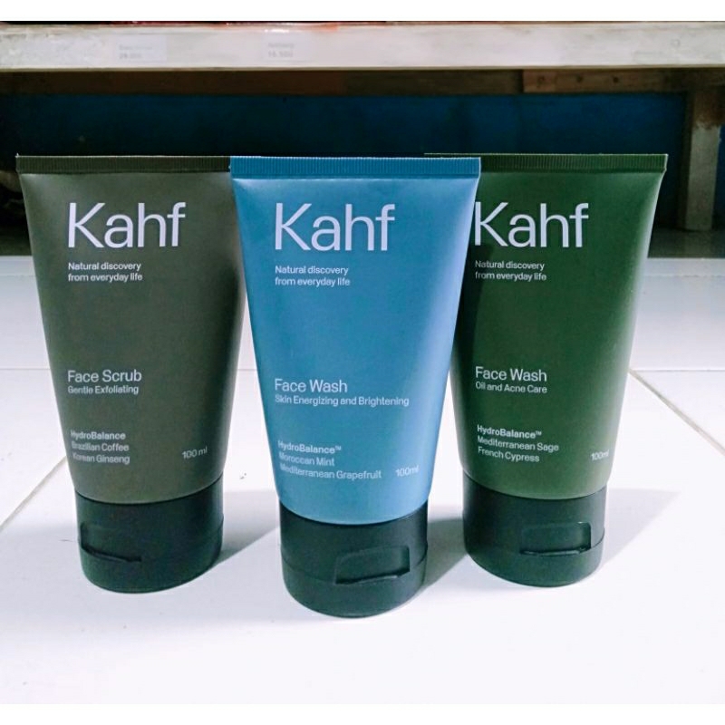 Jual Kahf facial wash 100ml// kahf | Shopee Indonesia